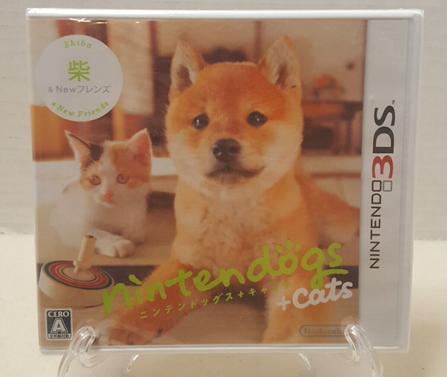 Nintendogs Cats Shiba & Friends Nintendo 3DS Japanese for sale online ...