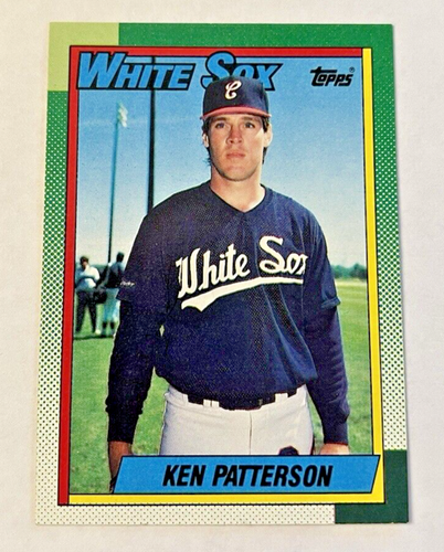 1990 Topps Chewing Gum MLB Baseball Card #156 Ken Patterson Chicago ...