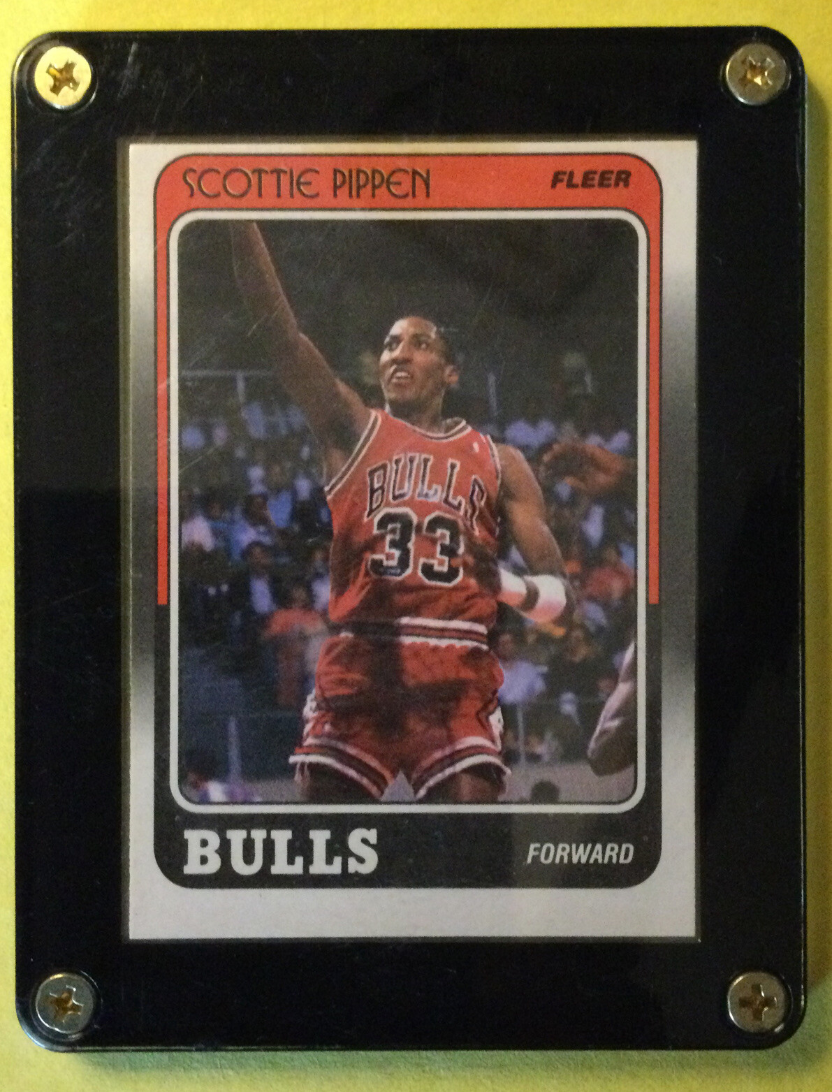 1988-89 Fleer Scottie Pippen Rookie Card 20 of 132 Chicago Bulls RC ...