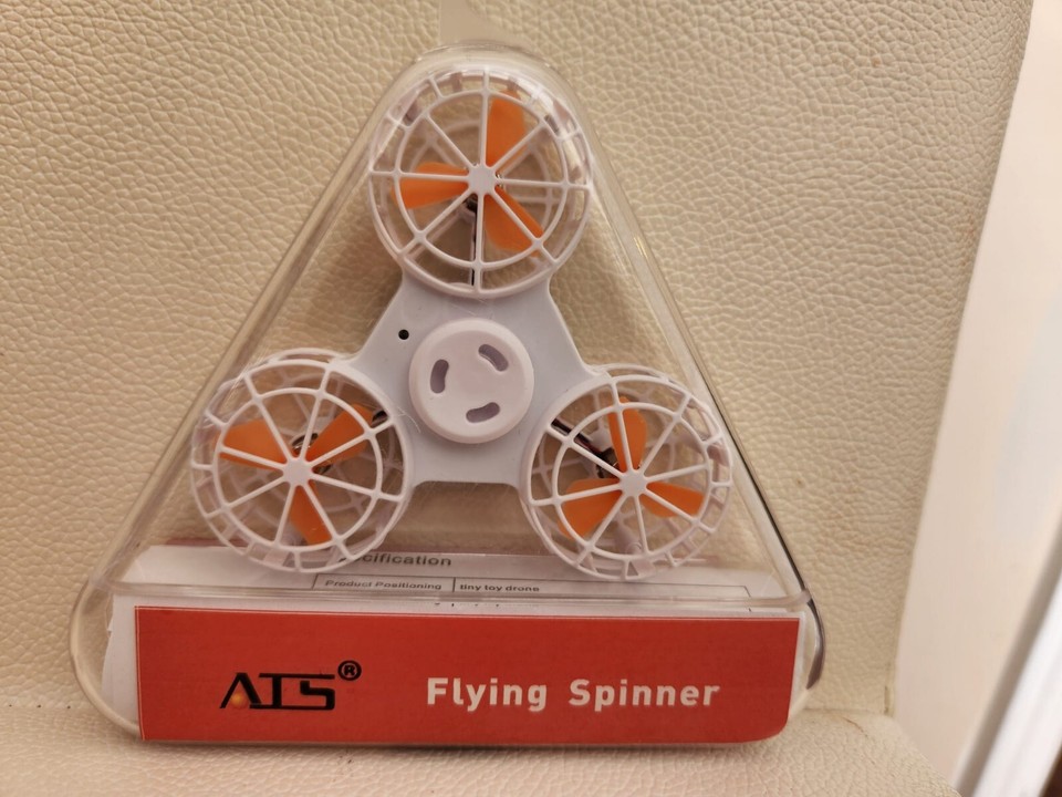 Flying Fidget Spinner Mini Hand Drone Kids Toy Great Gift for Christmas ...