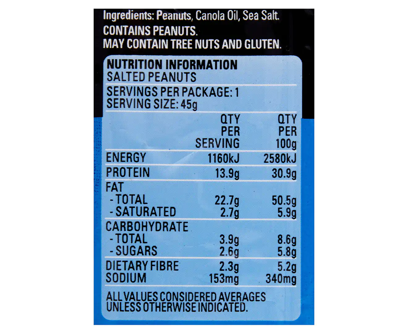 3 X Kettle Salted Peanuts 45G | eBay