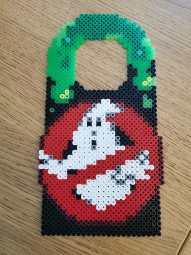 Plaque de porte Ghostbusters perles hama beads neuf | eBay