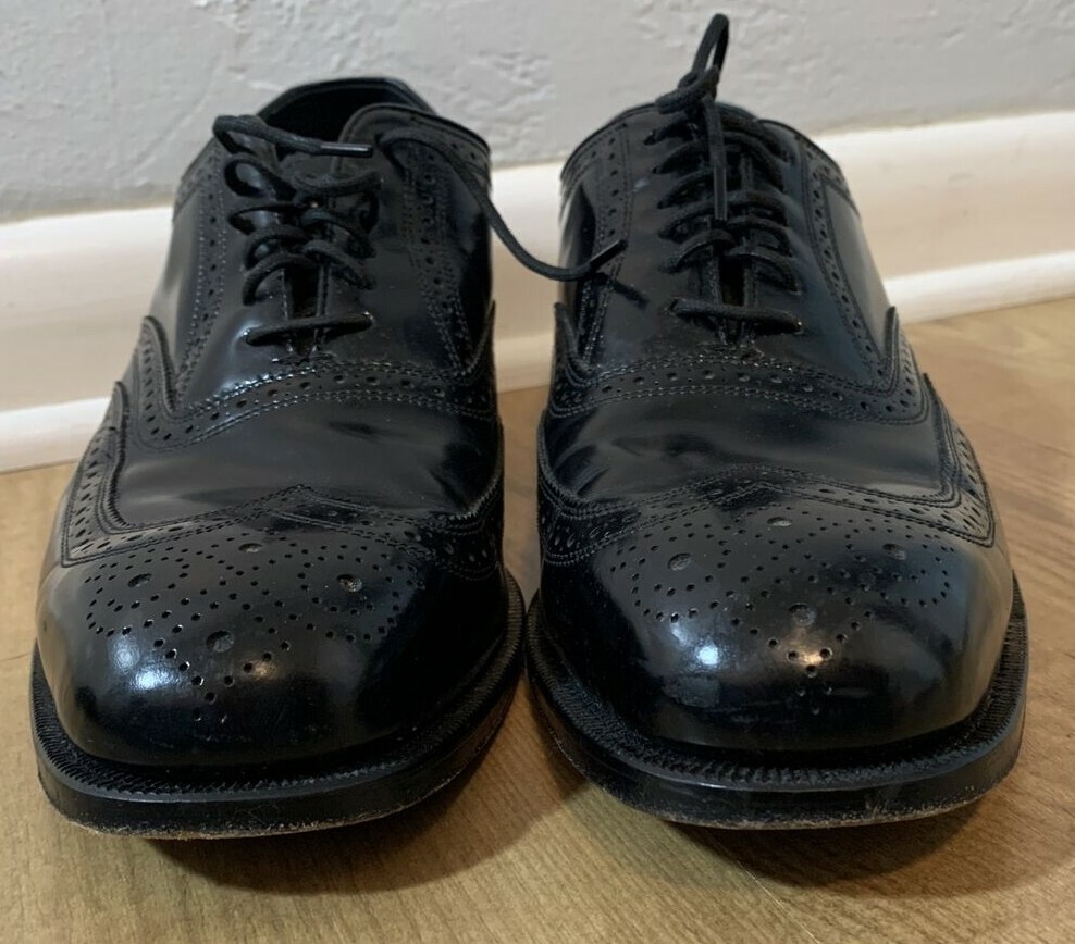 Florsheim Leather Wingtip Oxford Lexington Mens 11 B … - Gem