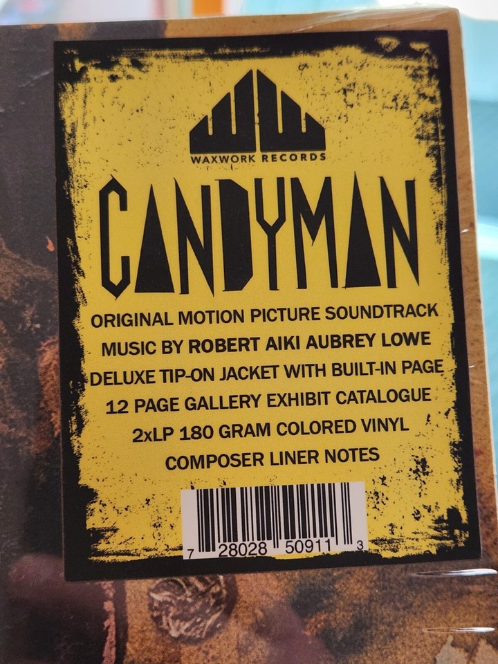 Candyman - Soundtrack (Robert Aiki Aubrey Lowe, Waxwork Records 2022 ...