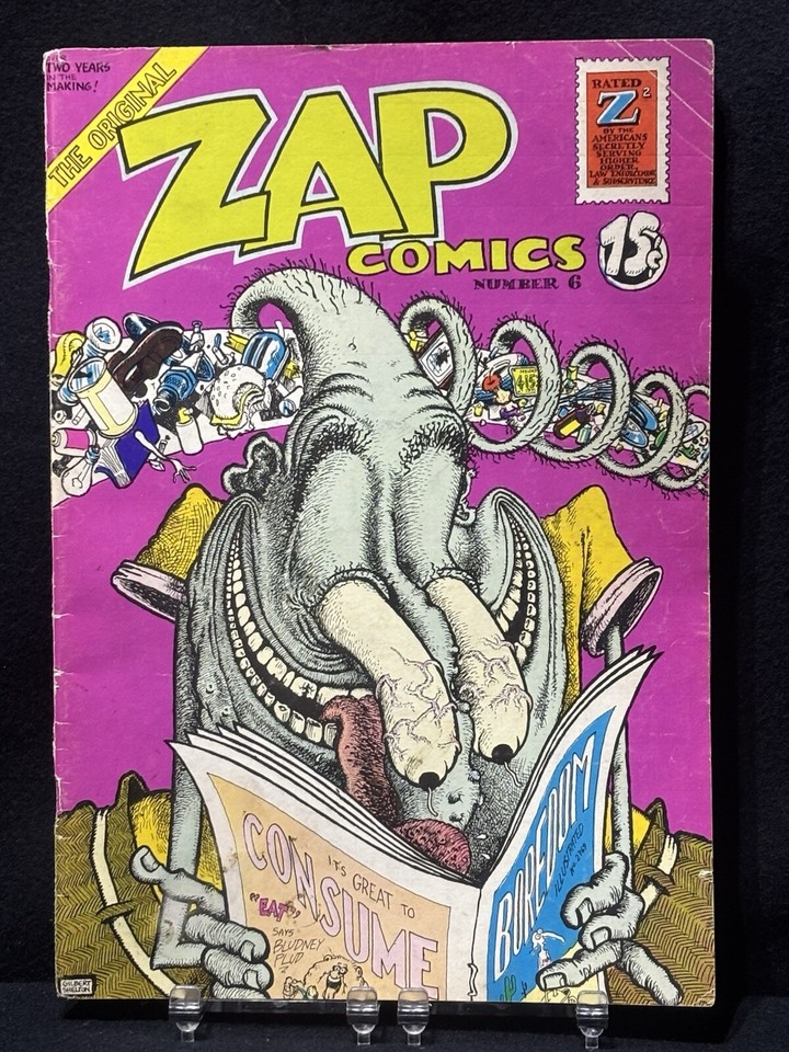 Choose: FREAK BROTHERS,Home Grown, Zap, ZAM - Underground Comics, Rip ...