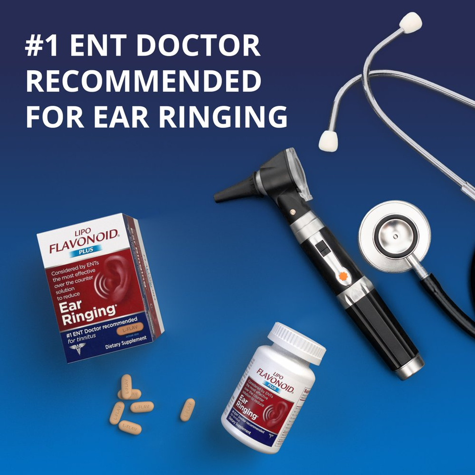 Lipo-Flavonoid plus Ear Health Supplement, 100 Caplets | eBay