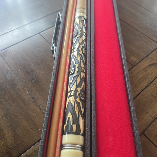 Vintage Custom Hand Made Billiard Pool Cue Pearl And Inlay | eBay
