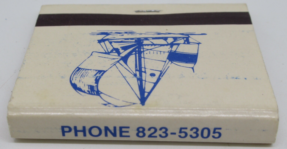 Cyrano At The Marina Restaurant Los Angeles California FULL Matchbook ...