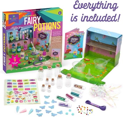 Fairy Potions – Craft-Tastic DIY Make Your Own Fairy Potions Girl Craft ...