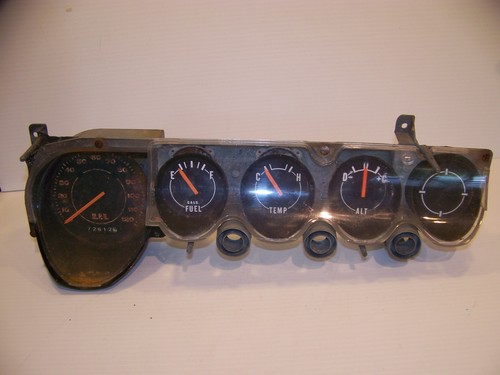 1970 PLYMOUTH BARRACUDA DODGE CHALLENGER INSTRUMENT CLUSTER OEM 71 72 ...