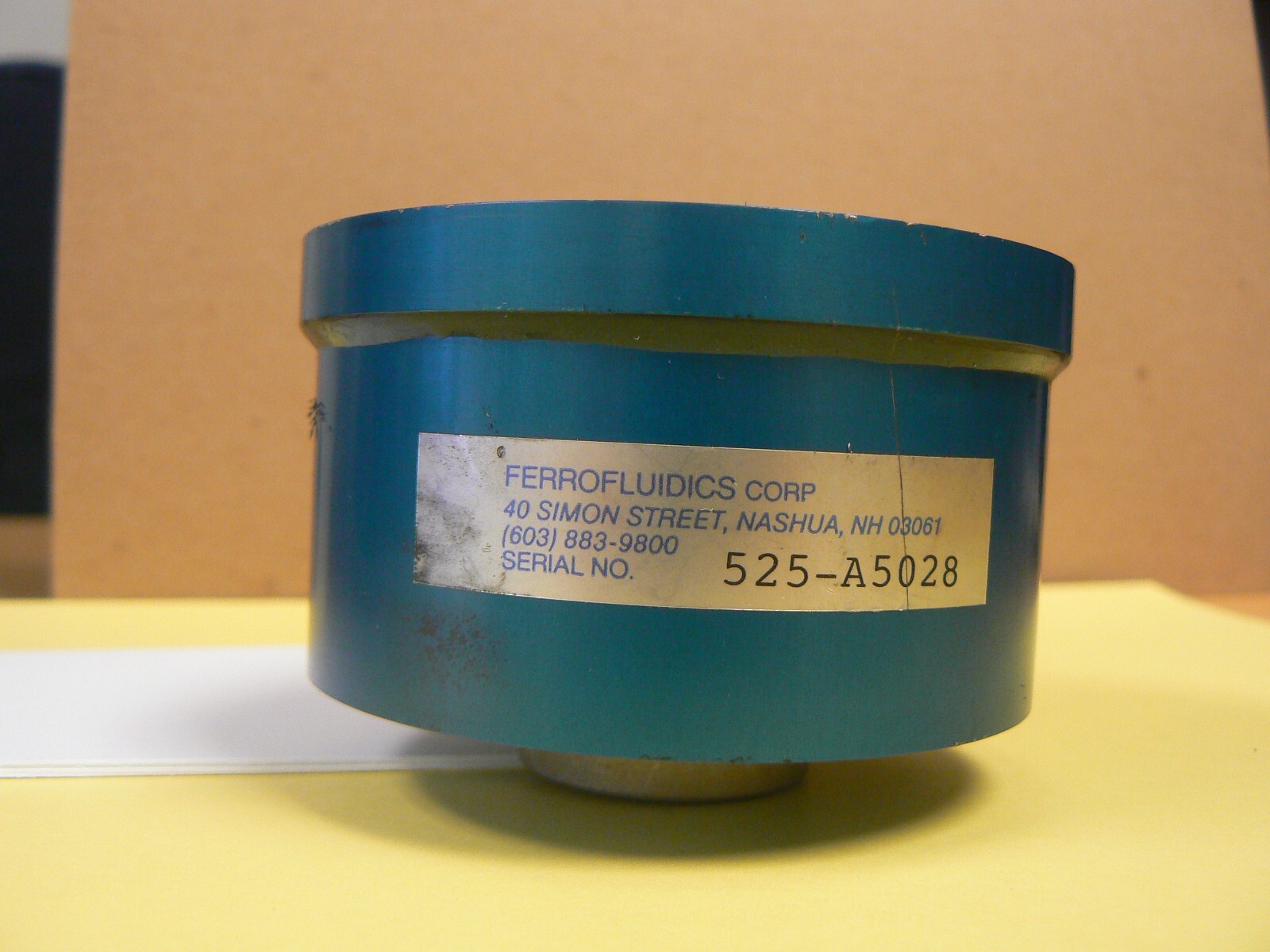 Ferrotec Ferrofluidics Corp Inertia Damper for 3/8" Shaft 3.18" Outside ...