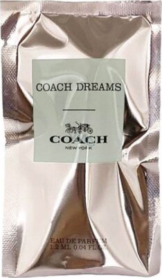 1 Sample Vial COACH DREAMS Perfume for Women 0.04 oz 1.2 ml Eau de ...