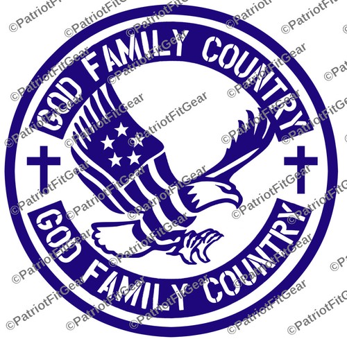 God Family Country,Faith Family Freedom,We The People,Eagle,Custom ...