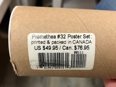 DC/VERTIGO: PROMETHEA #32 POSTER SET (2005) : ALAN MOORE | eBay