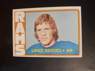 lance rentzel 1972 TOPPS #81 RAMS WR | eBay