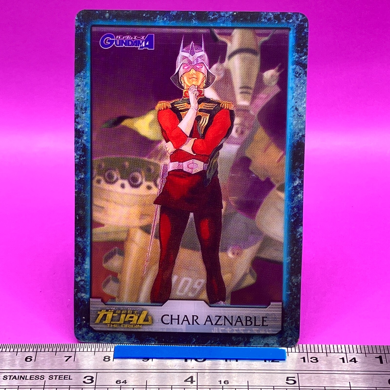 Char Aznable S5-09-045s Gundam Wafer Card Morinaga TCG Japanese #671 | eBay