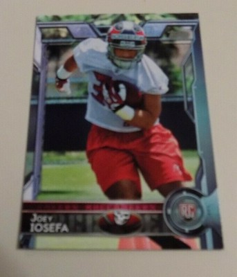 2015 TOPPS FOOTBALL #453 JOEY IOSEFA ROOKIE CARD - TAMPA BAY BUCCANEERS ...