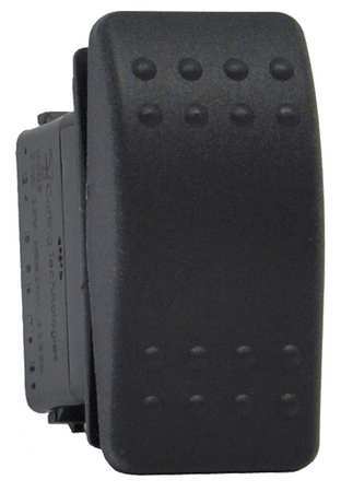 CARLING TECHNOLOGIES V1D1S00B-AZC00-000 RockerSwitch,NoLens/Lamp,Black ...
