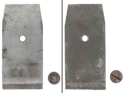 Chip Breaker & Screw for Tapered Wooden Plane Iron - 2 1/4 Inch ...