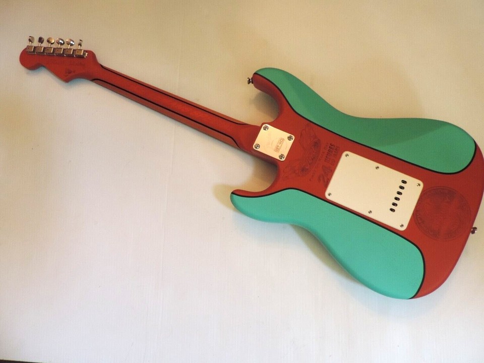 FENDER STRATOCASTER FORD GT40 LE MANS SHELBY GULF RACING CUSTOM PRE ...