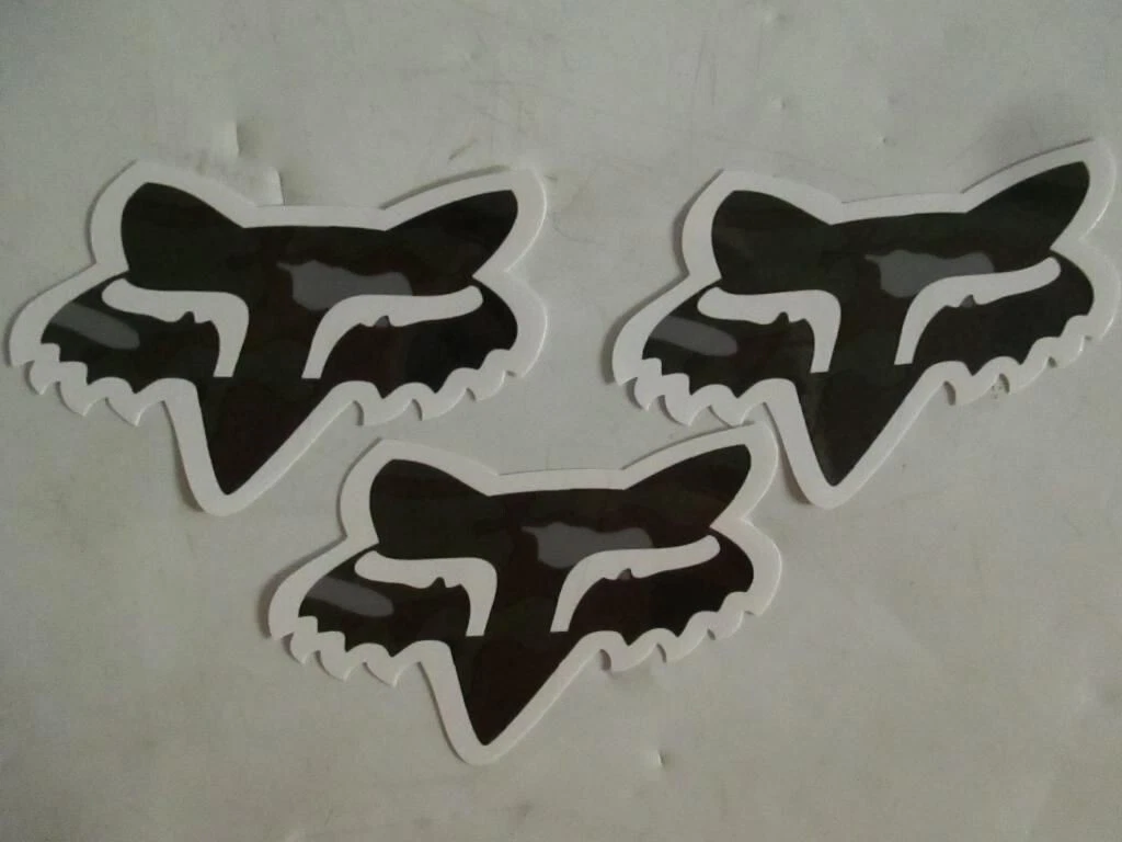 Fox Racing Head Stickers