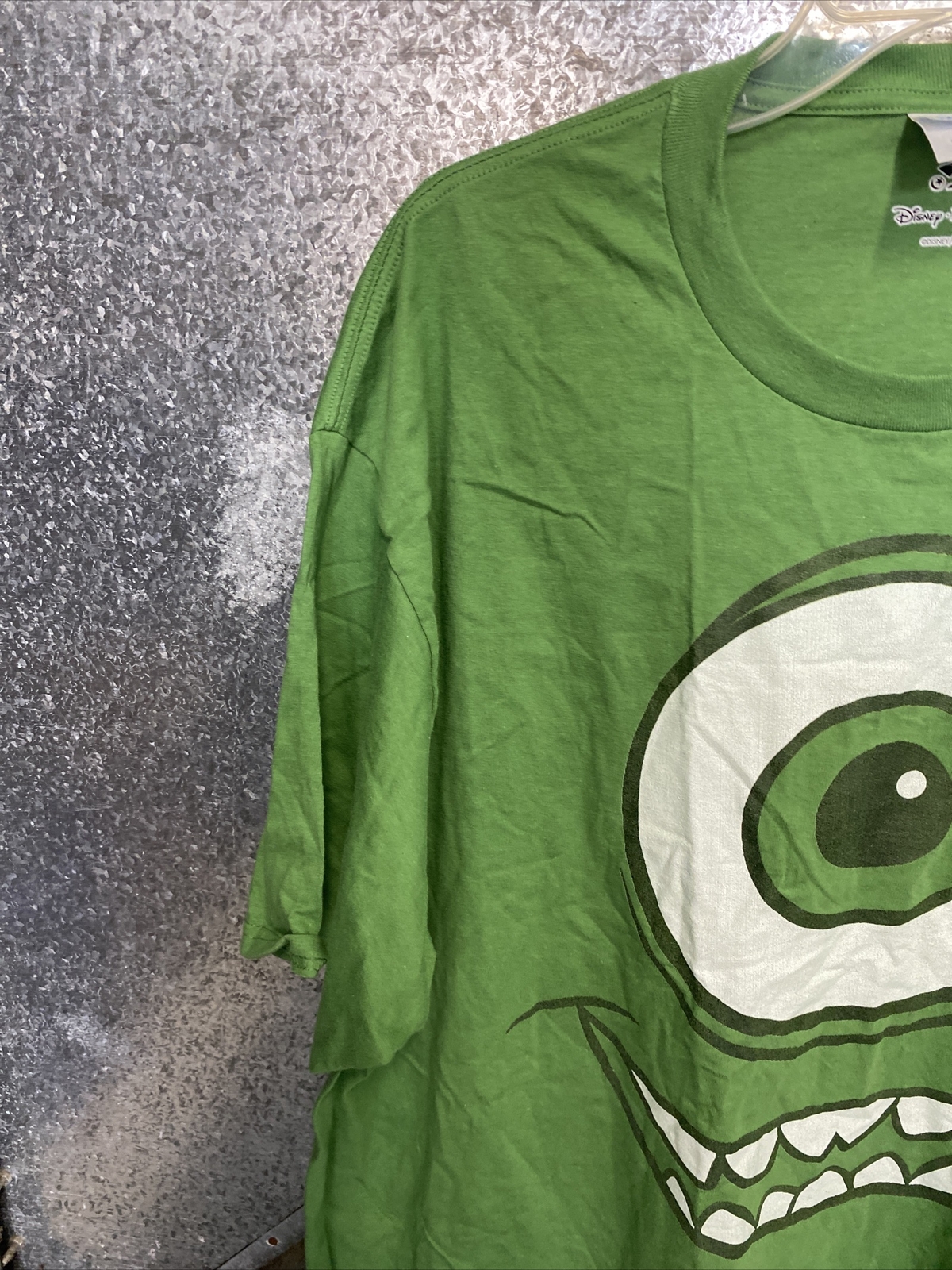 Disney Pixar Monster Ink T Shirt Green Size 2XL - Gem