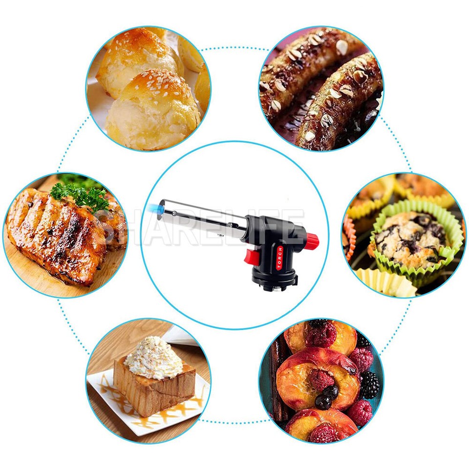 Butane Gas Torch Blow Torch Iron Welding Soldering Fire Lighter Frame ...