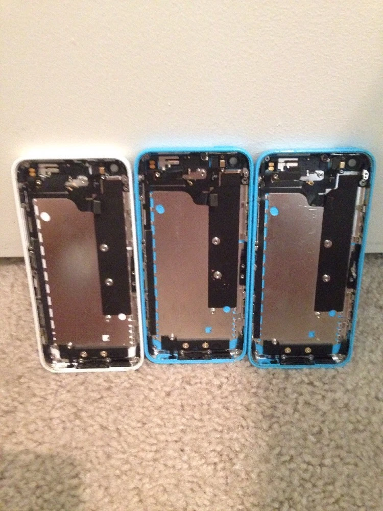 Iphone 5c White Front Blue Back