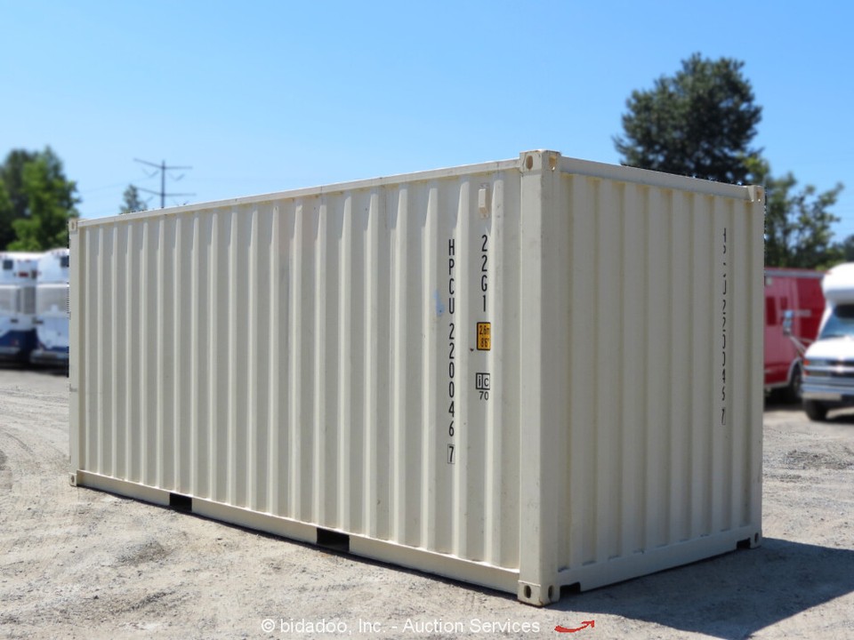 2024 20' Shipping Storage Container Conex Fork Pockets 67,200 LB ...