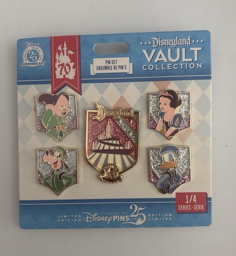 Disneyland 70th Vault Collection Pin Series 1/4 | eBay