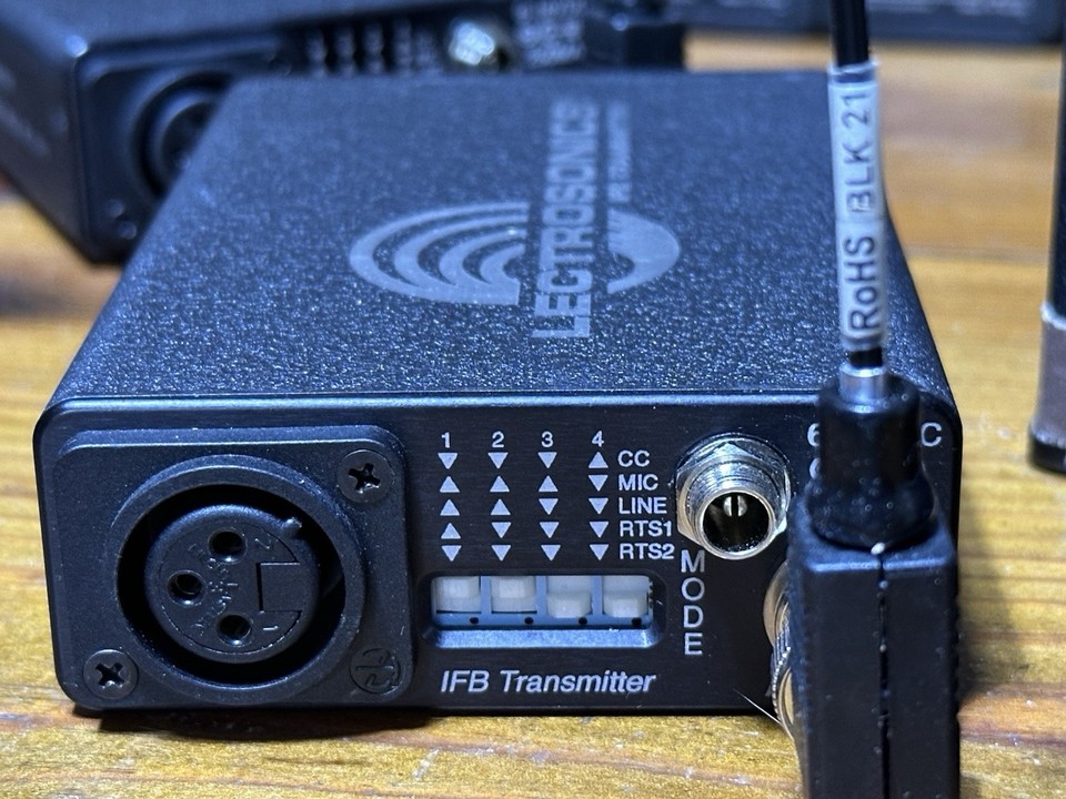 Lectrosonics BLOCK-21 UHF Transmitters - 2x IFBT4 + 4x LMa w/ Antennas ...