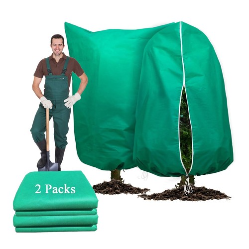 Plant Covers Freeze Protection Blanket: Winter Ground Frost Cloth ...