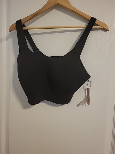 Victoria's Secret Sport Black 38D Featherweight Max Wireless Sport Bra ...