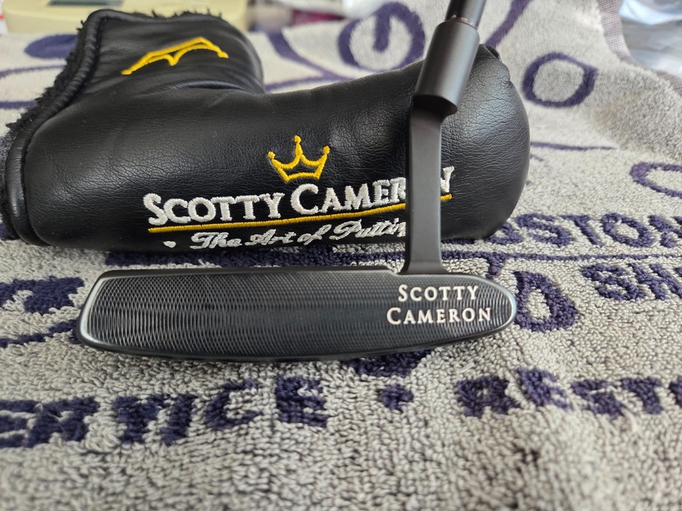 RH Rare Scotty Cameron Newport Inspired by David Duval Black Putter 34 ...