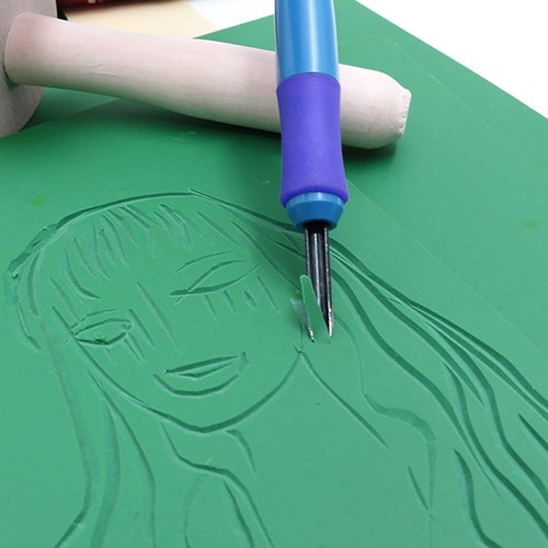 5 Pcs Plyboard Engraving Material Pad Printmaking Work Child Kitchen ...