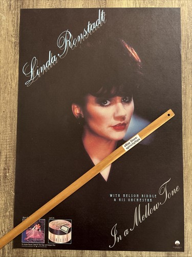 VINTAGE POSTER: LINDA RONSTADT Nelson Riddle What's New (Original ...