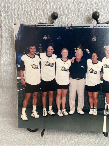 2001 St. Louis ACES World Team Tennis 8"x10" Team Photo~ Andy Roddick ...