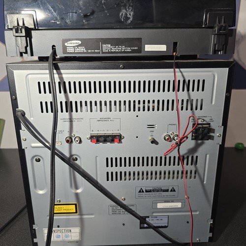 Samsung SCM-8300 Hifi Stereo CD Tuner, Tape, Turntable w/ Speakers ...