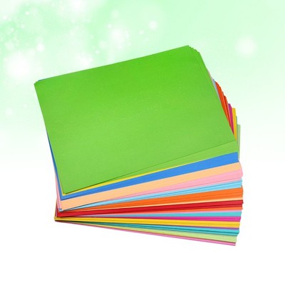 A4 Colored Craft Paper 50 Sheets in 10 Colors for Kids Activities ...