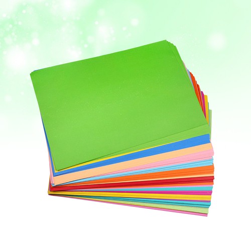 A4 Colored Craft Paper 50 Sheets in 10 Colors for Kids Activities ...