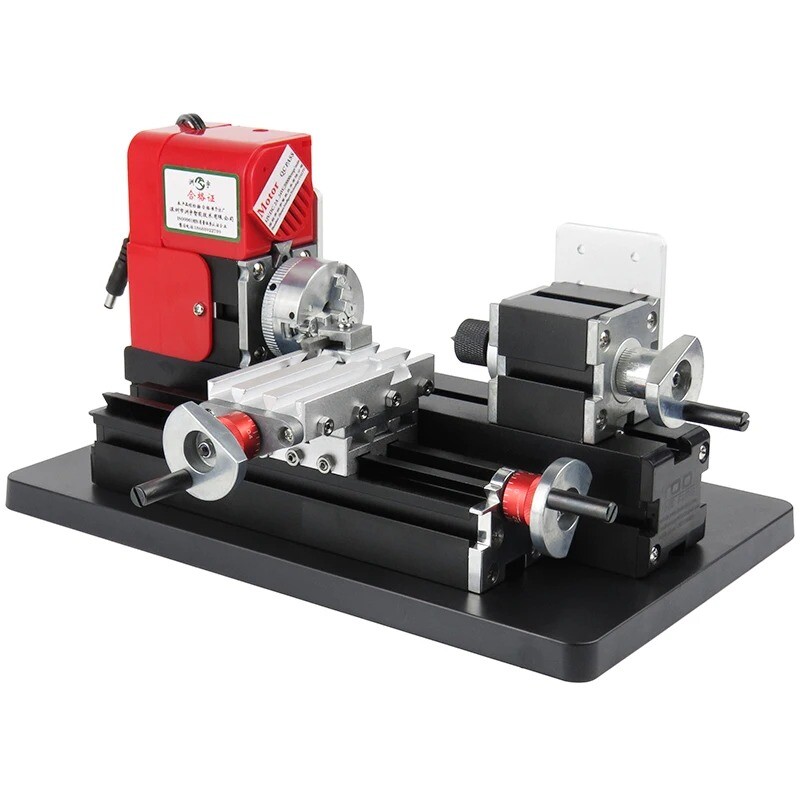 Miniature Metal Lathe Mini Small Machine Tool Multifunctional Home ...