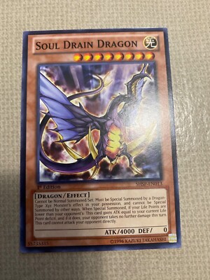 Yu-Gi-Oh! soul drain dragon mint common 1st ed SHSP-EN013 | eBay