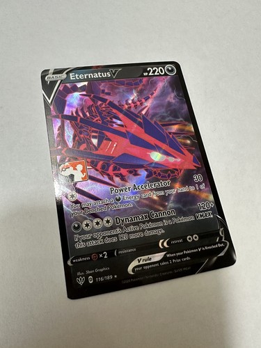Eternatus V 116/189 Play! Stamped Pokemon TCG Prize Pack Collectible ...
