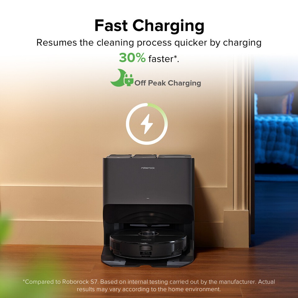 Roborock S8 Pro Ultra Robot Vacuum, Self-Drying, Mop Lift- Certified ...