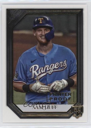 2021 Topps Gallery Printer Proof Sam Huff #126 Rookie RC | eBay
