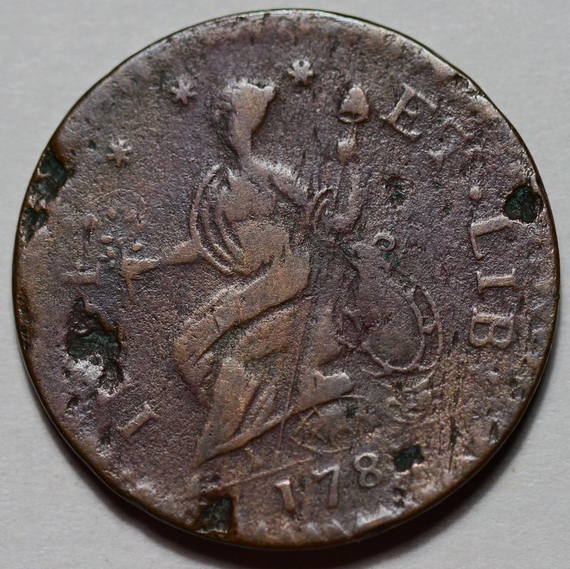 1787 Connecticut Colonial Copper Coin | eBay