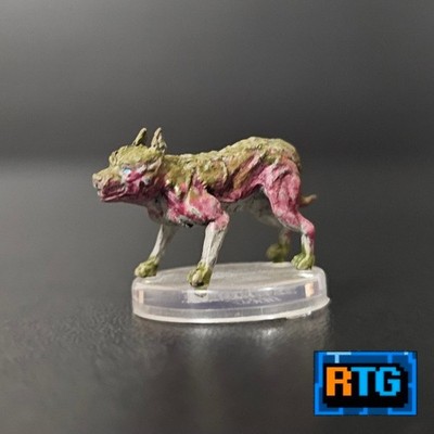 Pathfinder Miniature - Sod Hound #5 - D&D Compatible - Earth Wolf ...