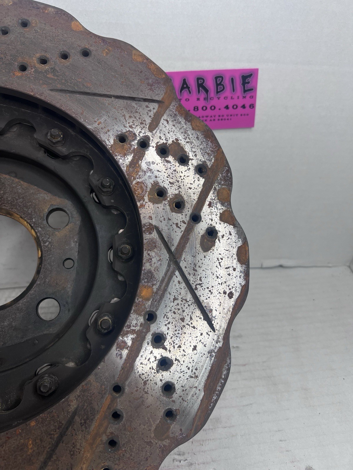ECS - Front Performance Brake ROTOR - Tru-Float - Scalloped 023940ECS ...