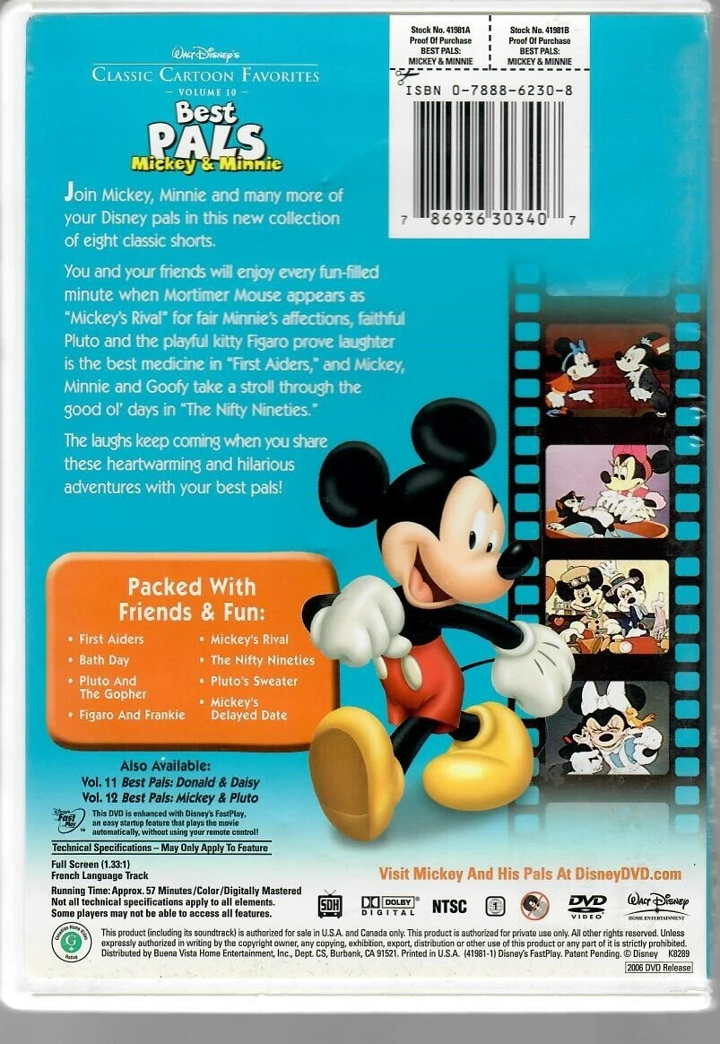 Best Pals Mickey And Pluto