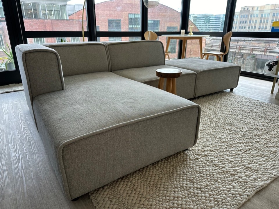BoConcept Carmo Sectional Sofa Gray | eBay